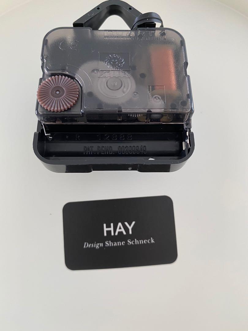 Hay Analog Wall Clock (Original), Furniture & Home Living, Home Decor ...