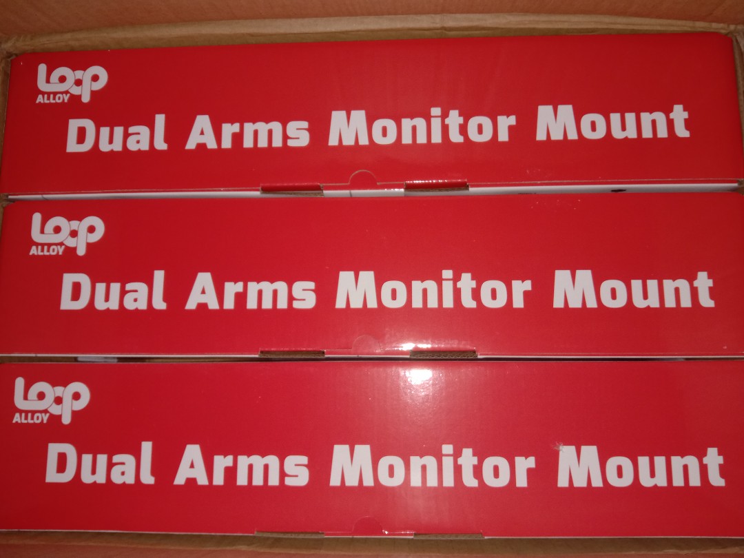 Original loop alloy dual arm monitor, Computers & Tech, Parts ...