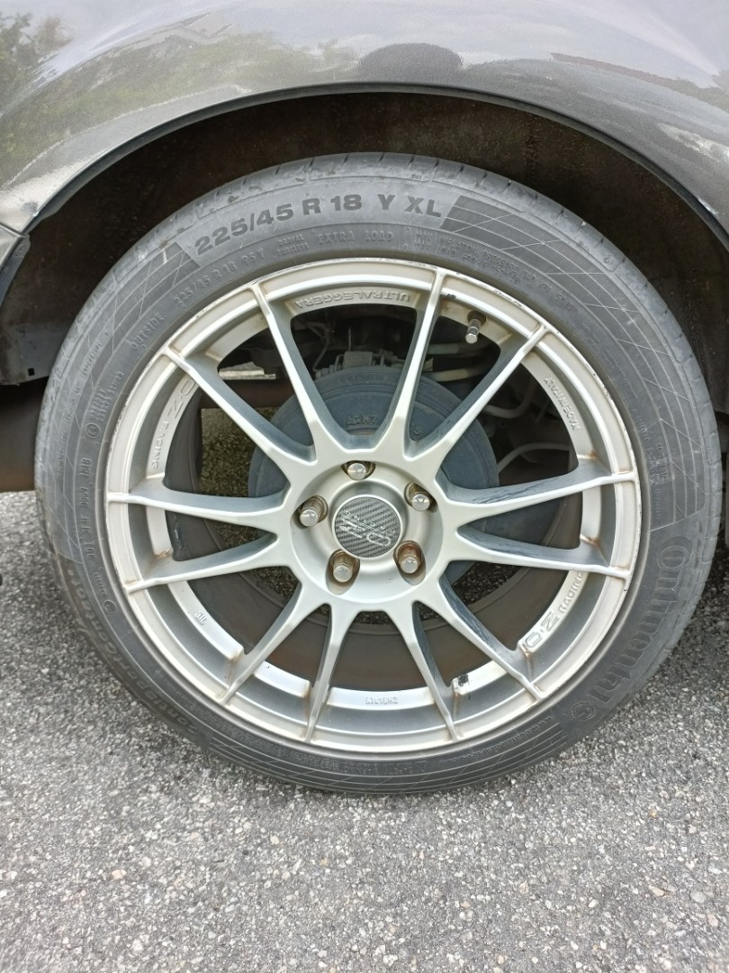 OZ Ultraleggera 18inch Rim, Car Accessories, Tyres & Rims on Carousell