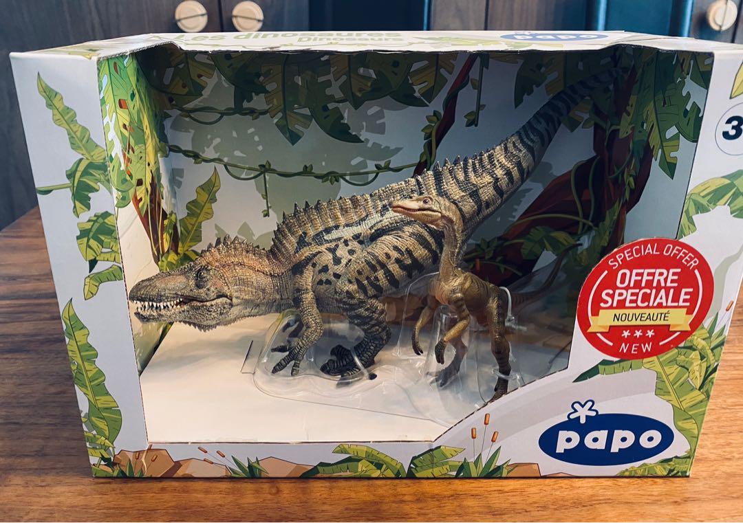 Papo high quality dinosaur set, not T. rex triceratops, Hobbies & Toys ...