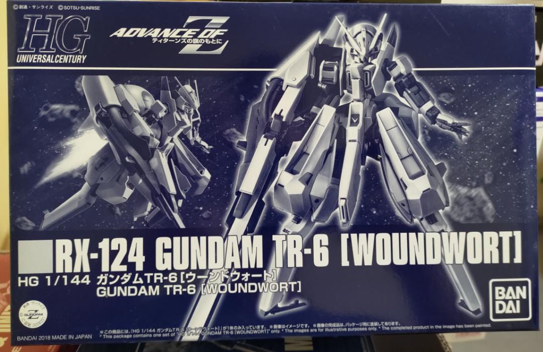 PB HG 1/144 GUNDAM TR-6 [WOUNDWORT], 興趣及遊戲, 玩具 & 遊戲類 - Carousell