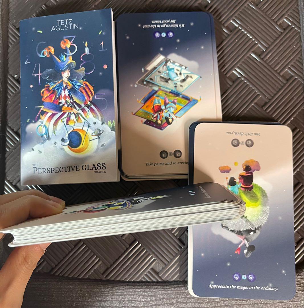 Perspective Glass Oracle Tarot Deck, Hobbies & Toys, Toys & Games on ...