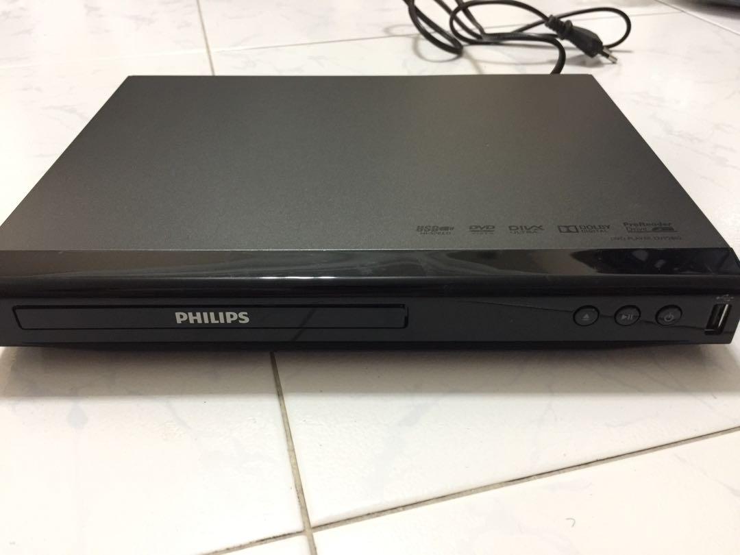 PHILIPS DVD PLAYER, TV & Home Appliances, TV & Entertainment, Blu-Ray ...