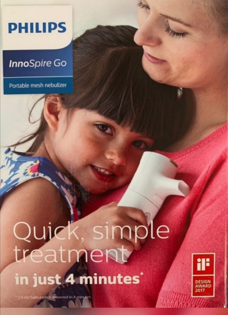 Philips innospire Go Silent Portable Mesh Nebulizer - All Parent MUST ...