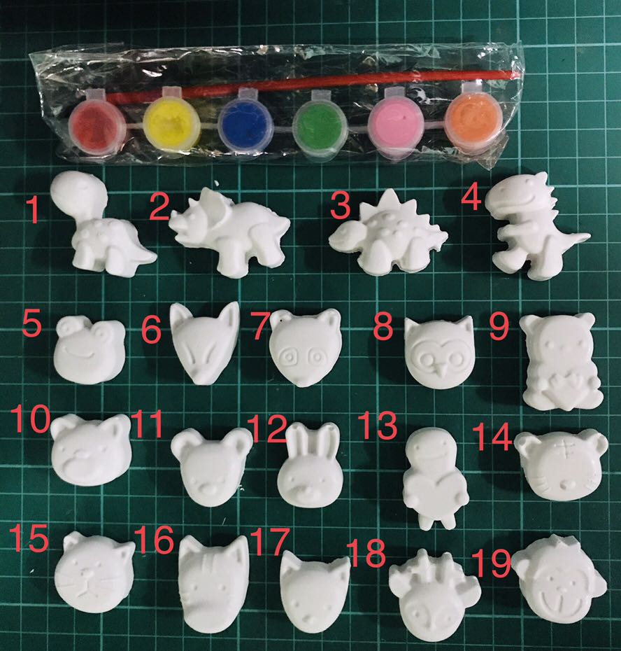 Plaster Painting Set, Hobbies & Toys, Stationary & Craft, Art & Prints ...