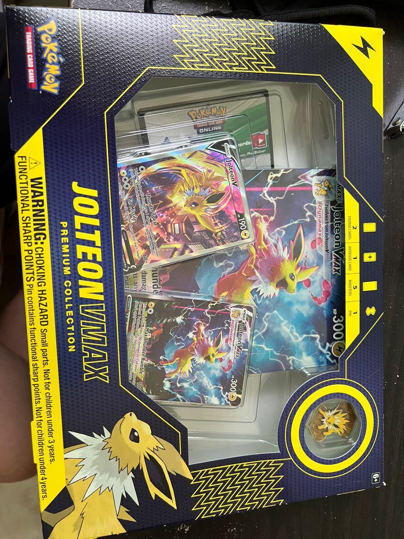 Pokemon Jolteon Vmax Premium Collection, Hobbies & Toys, Toys & Games ...