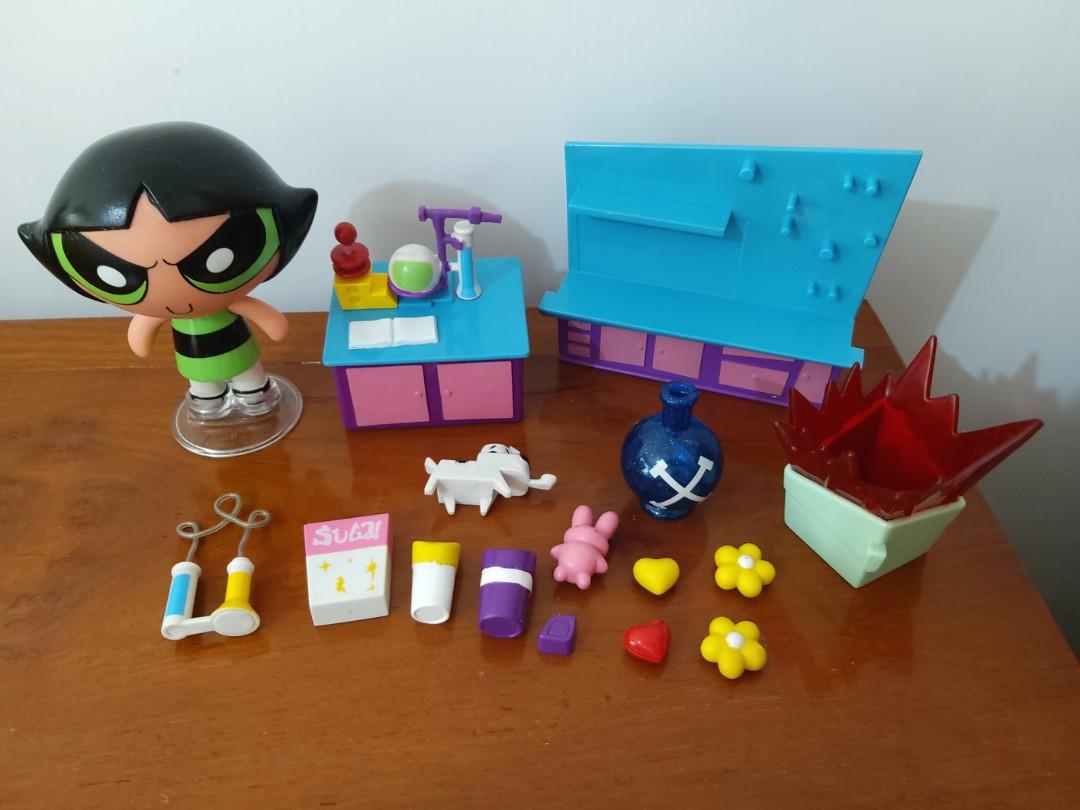 Powerpuff Girls: Lab Playset & Plush Toys, 興趣及遊戲, 收藏品及紀念品, 明星周邊 - Carousell