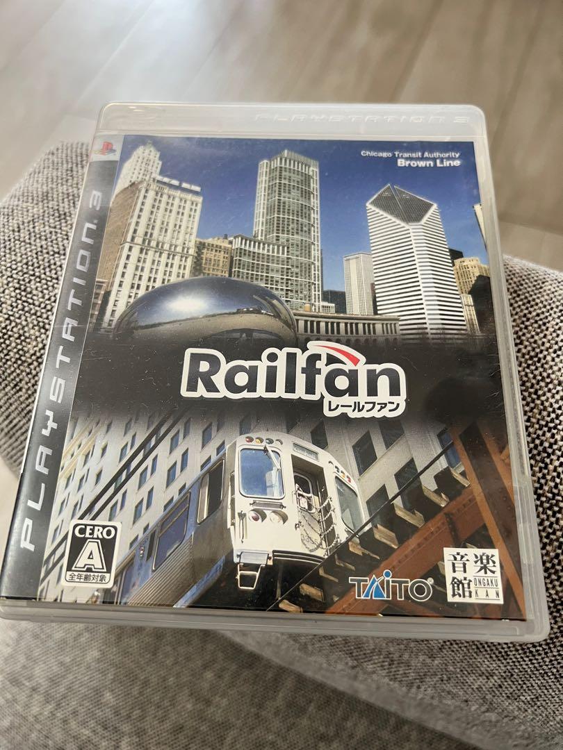 ps3 railfan 電車 實境電車 playstation 3 game, 電子遊戲, 電子遊戲, PlayStation - Carousell