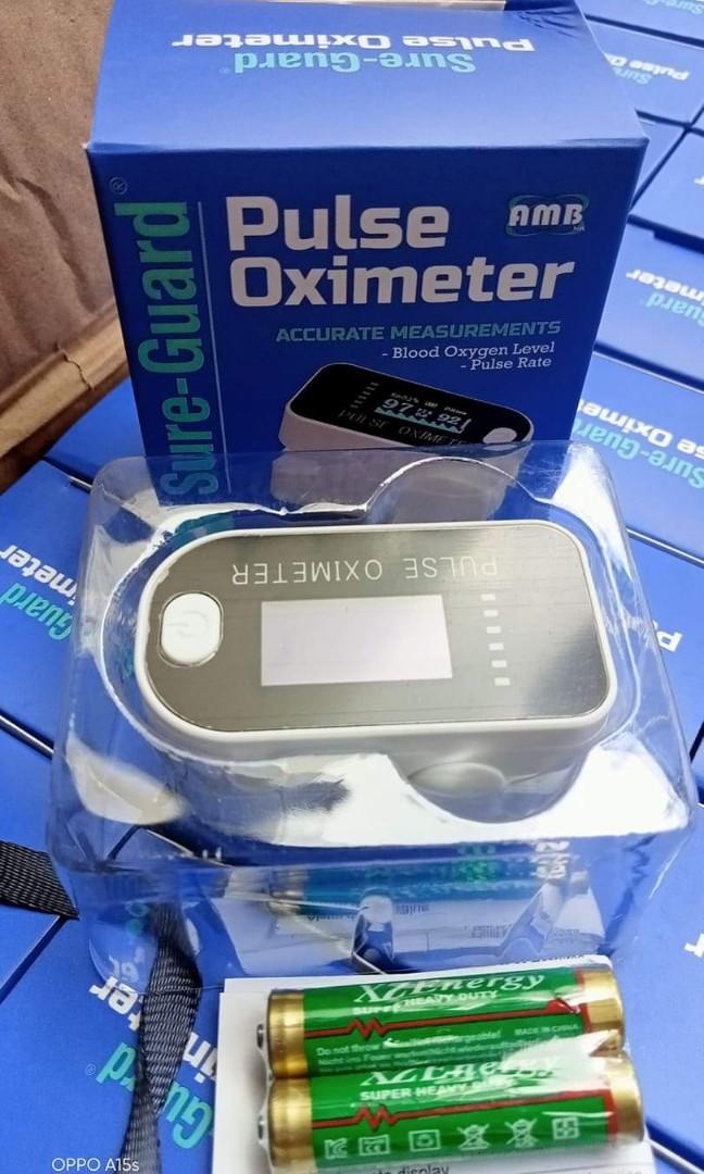 Pulse oximeter sureguard brand, Health & Nutrition, Thermometers on ...