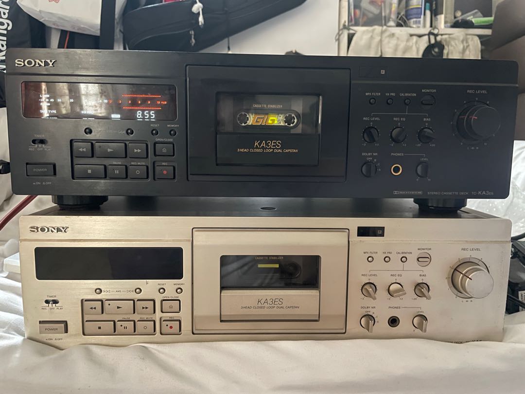 Rare Sony TC-KA3ES 3 Head Cassette Deck, Hobbies & Toys, Memorabilia ...