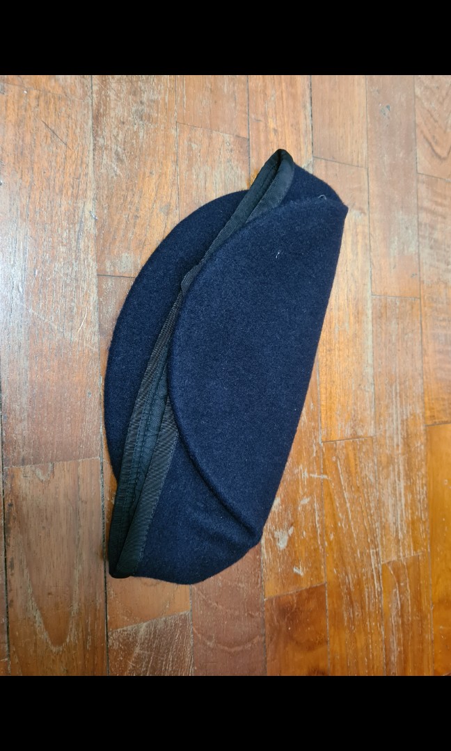 SAF Blue Beret, Men's Fashion, Watches & Accessories, Caps & Hats on ...