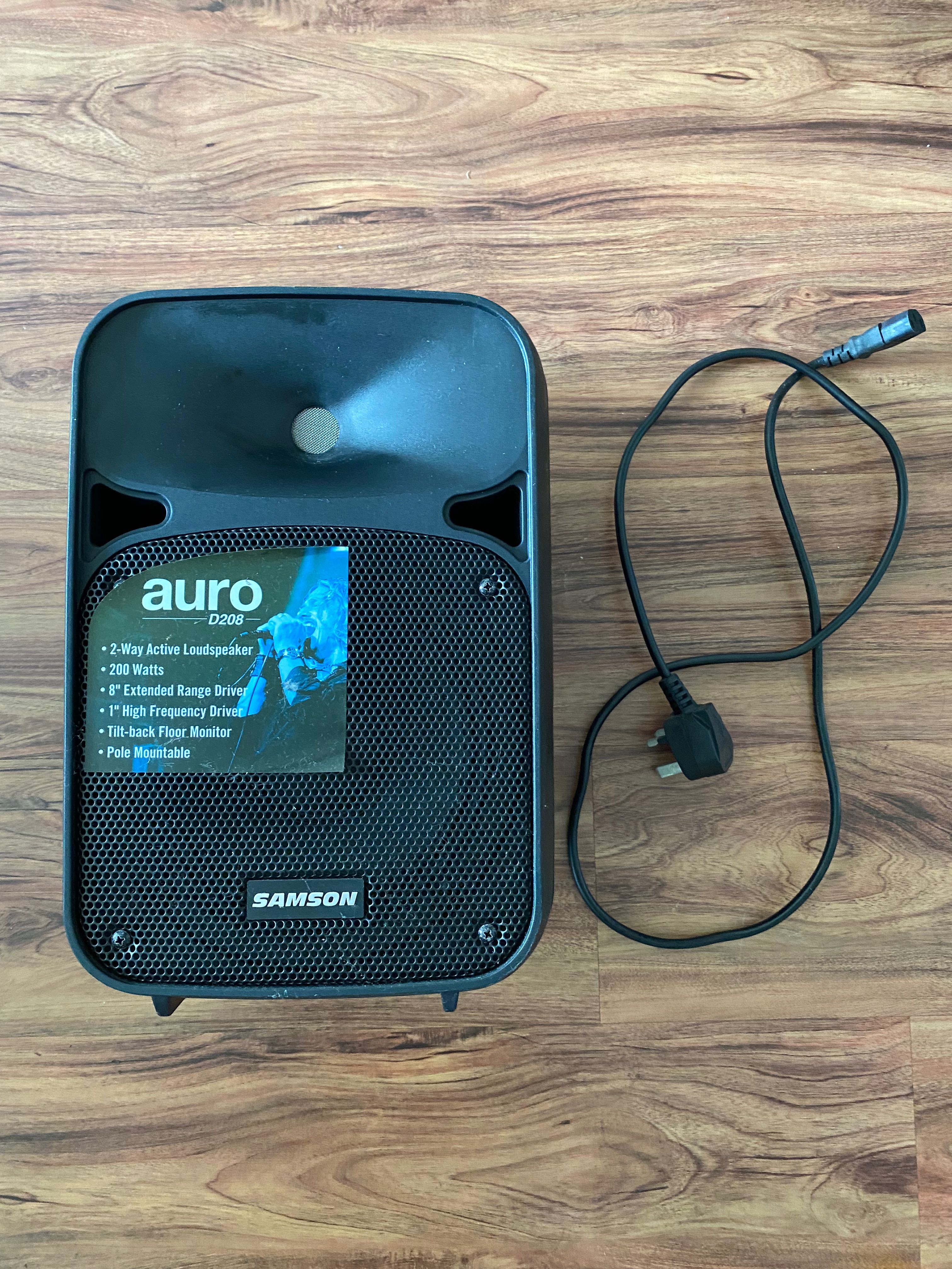 Samson Auro D208 Speaker, Audio, Soundbars, Speakers & Amplifiers on ...