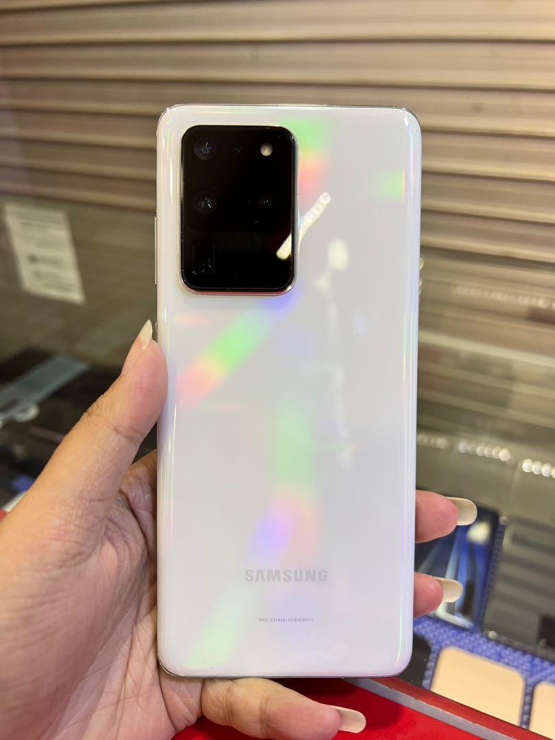 Samsung S20 Ultra White ( USED ), Mobile Phones & Gadgets, Mobile ...