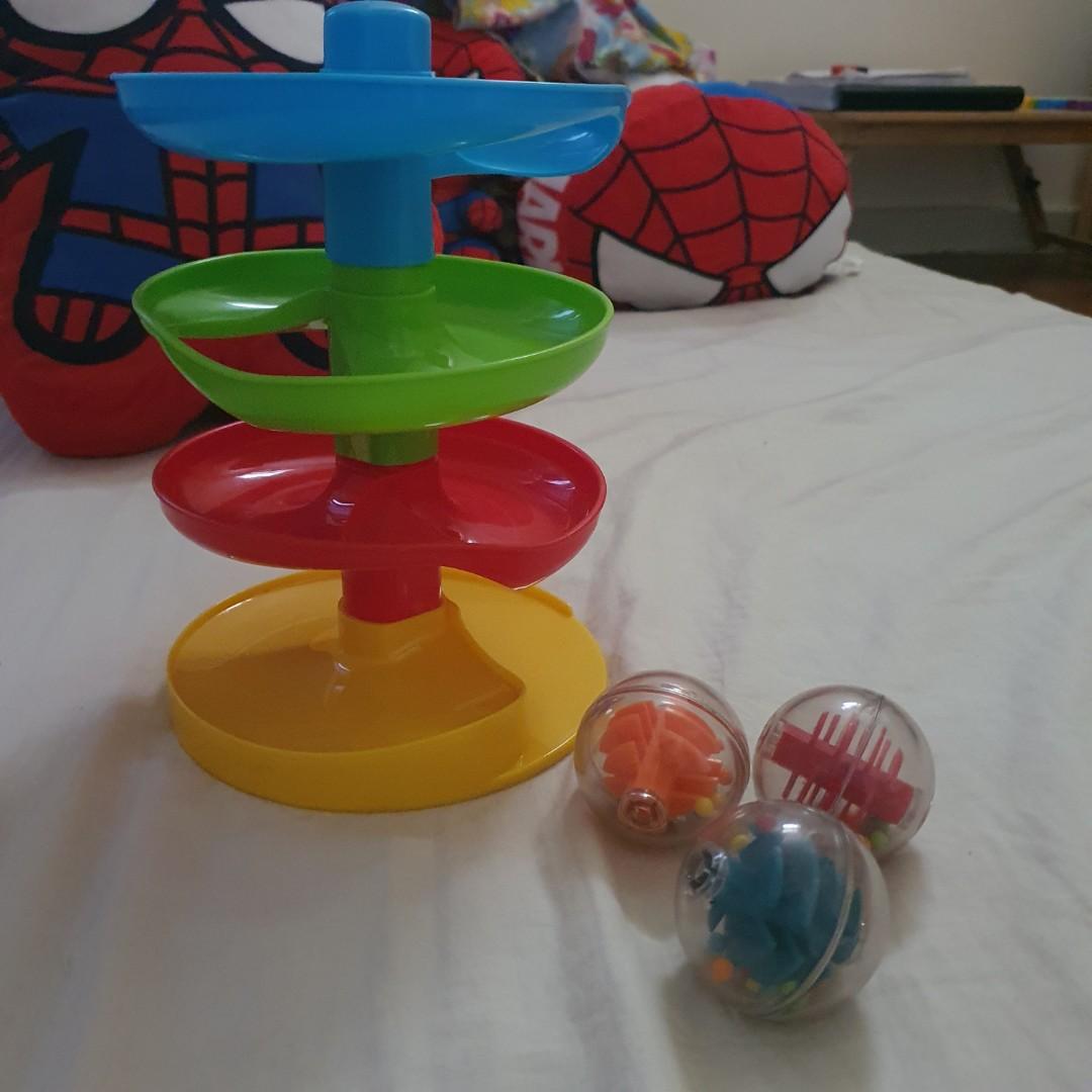 Educational toy: Sensory ball slides, Hobbies & Toys, Toys & Games on ...