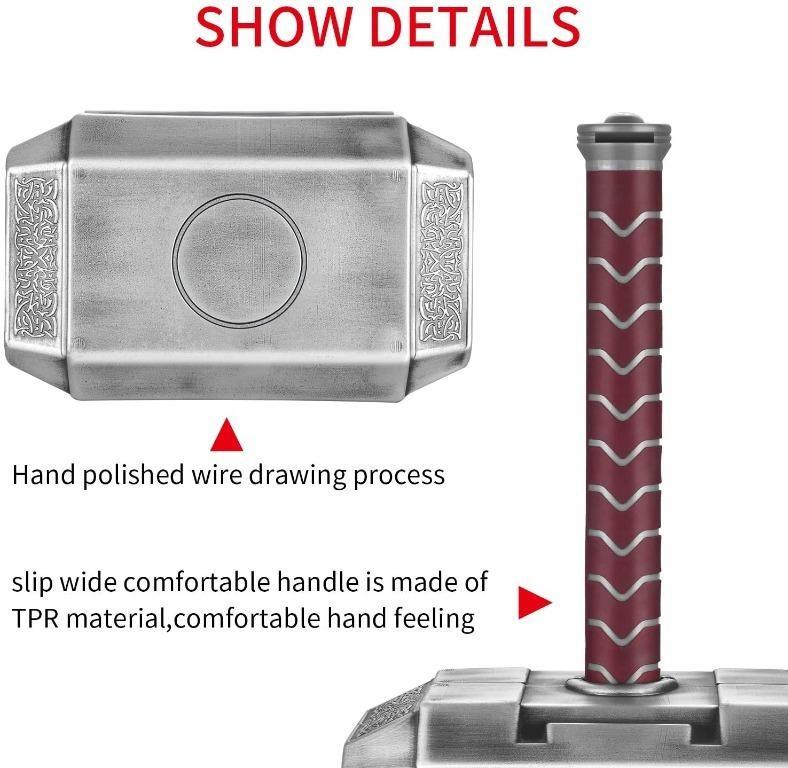 [SG stock] Avengers Marvel Legends Series Mjolnir Hammer Tool Kit, Daily Repair Filled Household ...