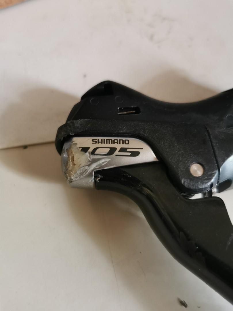 Shimano 105 5800 drop bar shift brifter lever, Sports Equipment ...