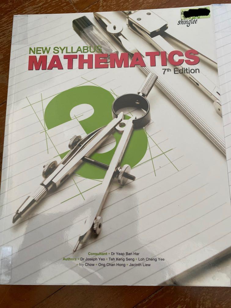 Shinglee New Syllabus Mathematics 7th Edition, Hobbies & Toys, Books ...