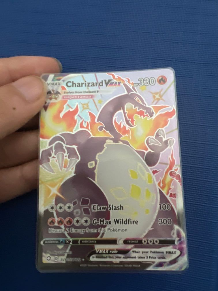 Shiny charizard vmax, Hobbies & Toys, Toys & Games on Carousell