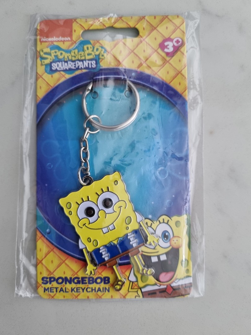 Spongebob key chains - different designs, Hobbies & Toys, Stationery ...