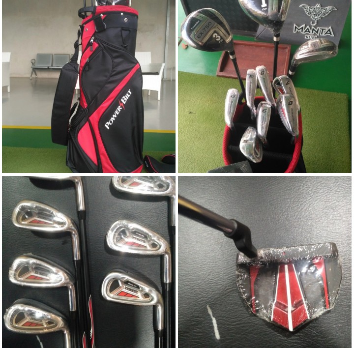 Stick Golf Fullset Power Bilt Original 100% New, Olah Raga ...