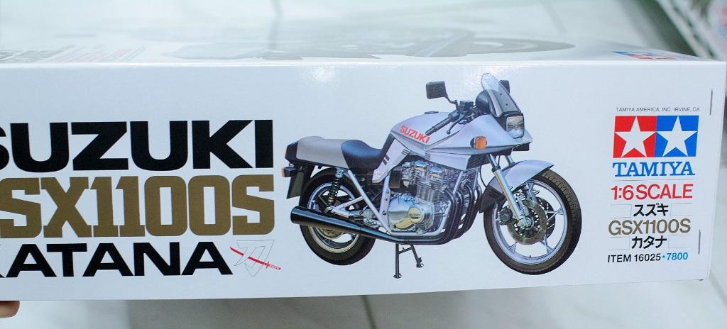 全新-Tamiya- 雙星- 16025 -1/6 -鈴木-Suzuki GSX1100S Katana 刃-1981-M-077, 興趣及 ...