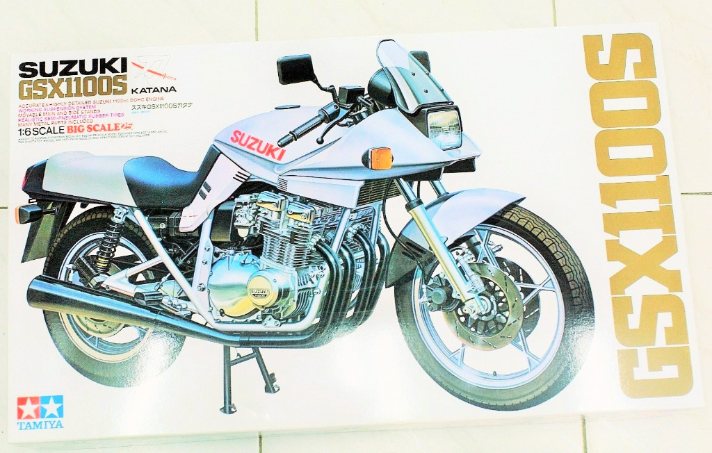全新-Tamiya- 雙星- 16025 -1/6 -鈴木-Suzuki GSX1100S Katana 刃-1981-M-077, 興趣及 ...