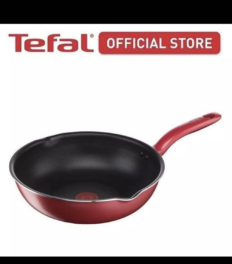 Tefal 28cm Wokpan, Furniture & Home Living, Kitchenware & Tableware, Cookware & Accessories on ...
