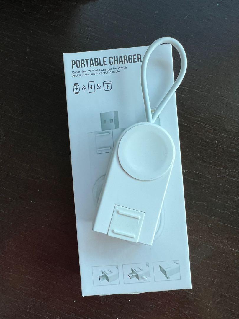 Tick Tech 2 in 1 Magnetic Wireless Charger USB Type C Apple Watch ...