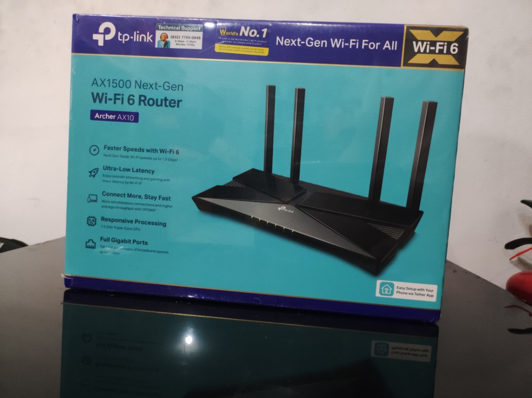 TP-LINK Archer AX10 AX1500 Next Gen Wifi 6 Router, Computers & Tech ...