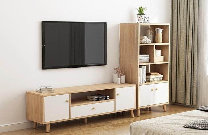 Tv rack cabinet, 4 layer display cabinet storage - Living room ...