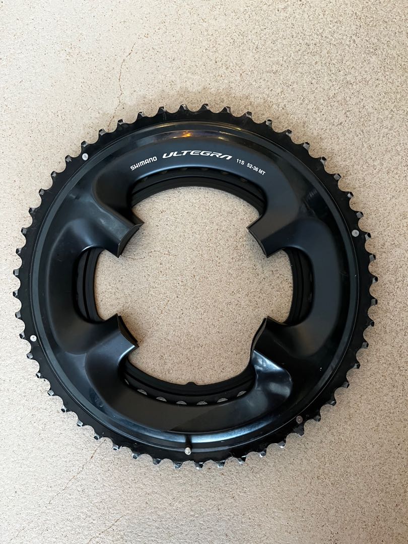 Ultegra R8000 52/36T chain ring, Sports Equipment, Bicycles & Parts ...
