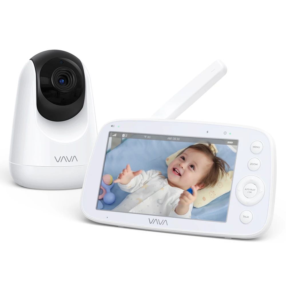 VAVA Baby Monitor, HD 720P 5” IPS Display Screen with Camera and Audio ...