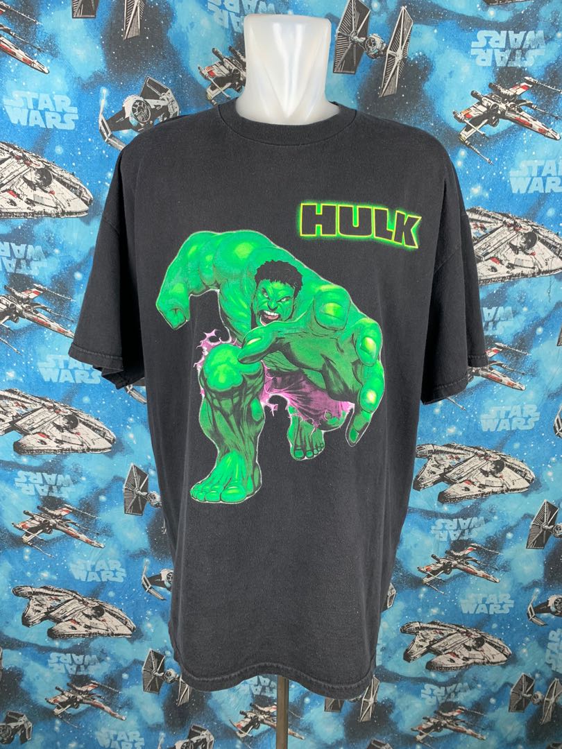 Vintage 00s Hulk Movie / Marvel, Men's Fashion, Tops & Sets, Tshirts ...