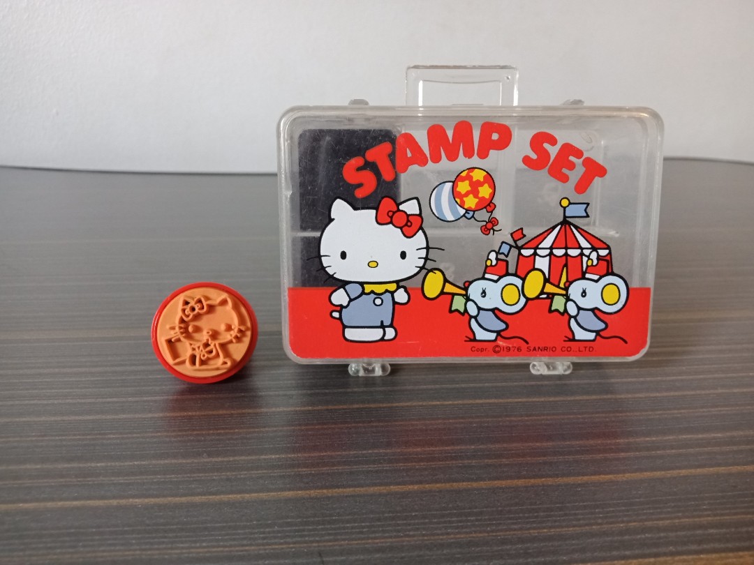 Vintage 1980's Sanrio Hello Kitty stamp, Hobbies & Toys, Memorabilia ...
