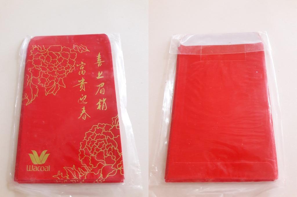 (Last Pack) Vintage Red Packet - OG, Wacoal, Singapore Pools, NTUC ...