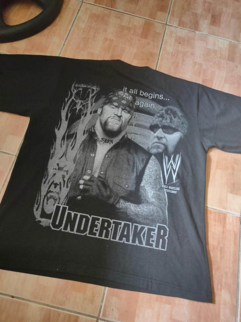 WWE Undertaker Bootleg, Men's Fashion, Tops & Sets, Tshirts & Polo ...