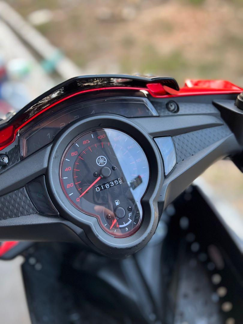 Yamaha 135LC Tahun 2020 low mileage, Motorbikes on Carousell