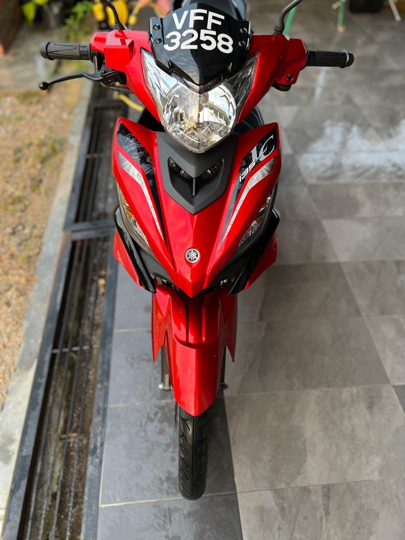 Yamaha 135LC Tahun 2020 low mileage, Motorbikes on Carousell