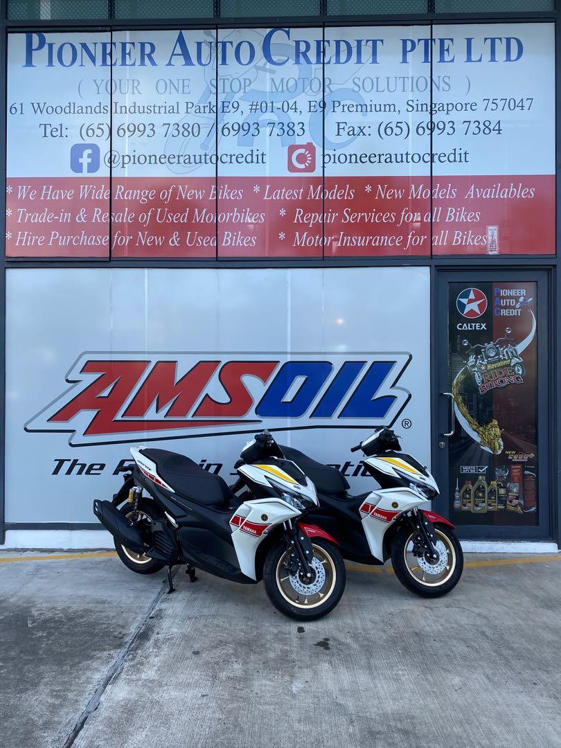 Yamaha Aerox V2 ABS World GP 60th anniversary edition keyless ...