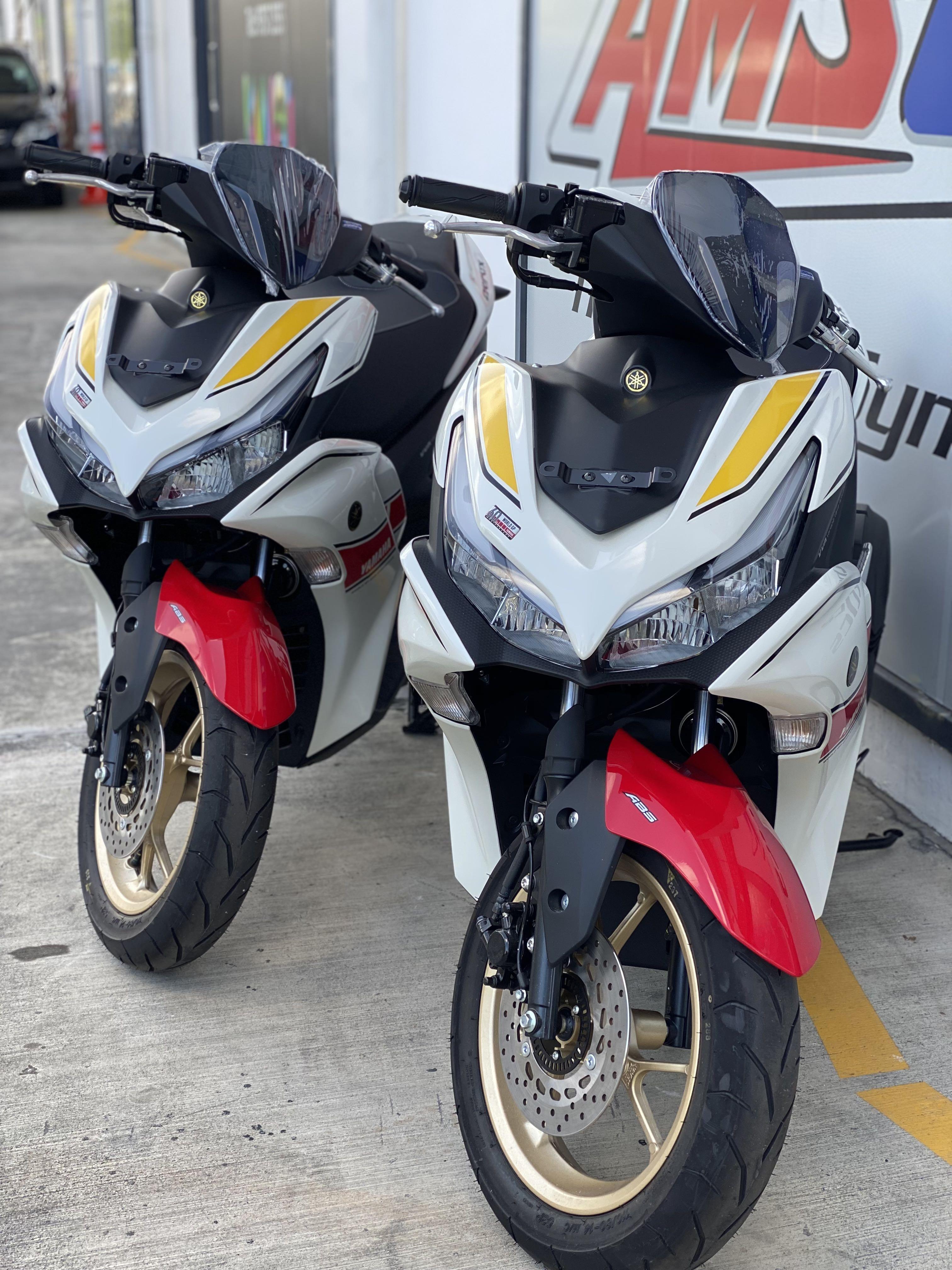 Yamaha Aerox V2 ABS World GP 60th anniversary edition keyless ...