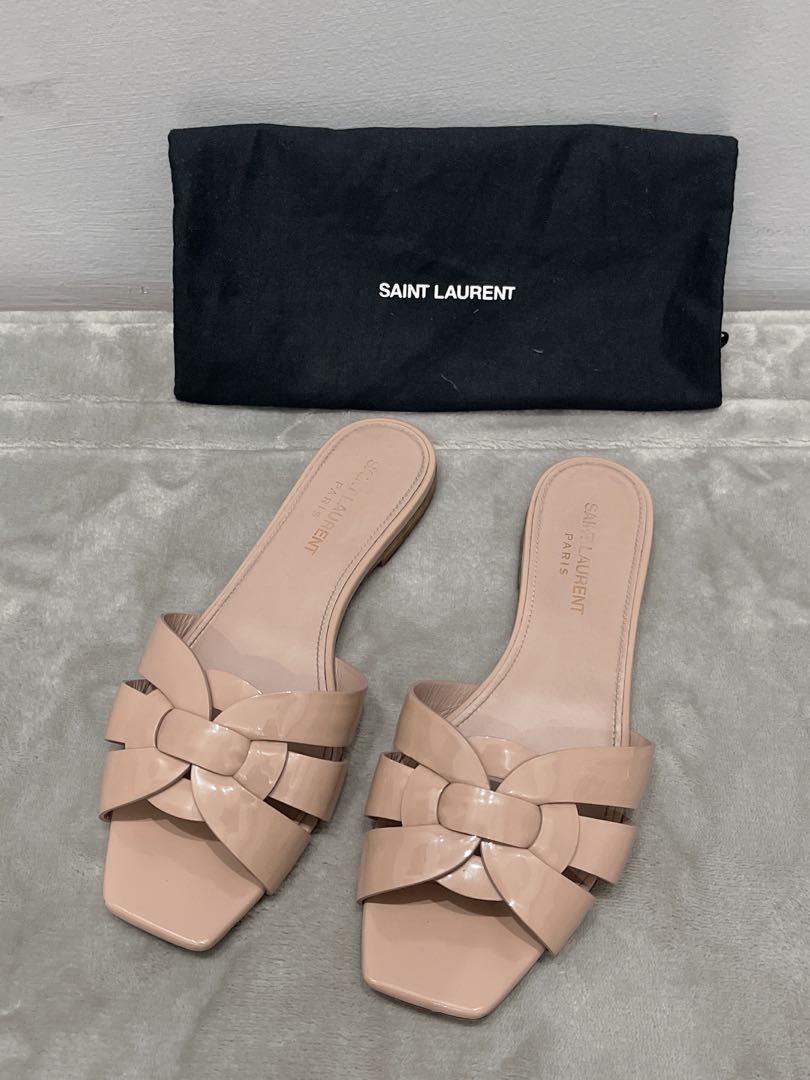 Ysl Tribute flats, Luxury, Sneakers & Footwear on Carousell