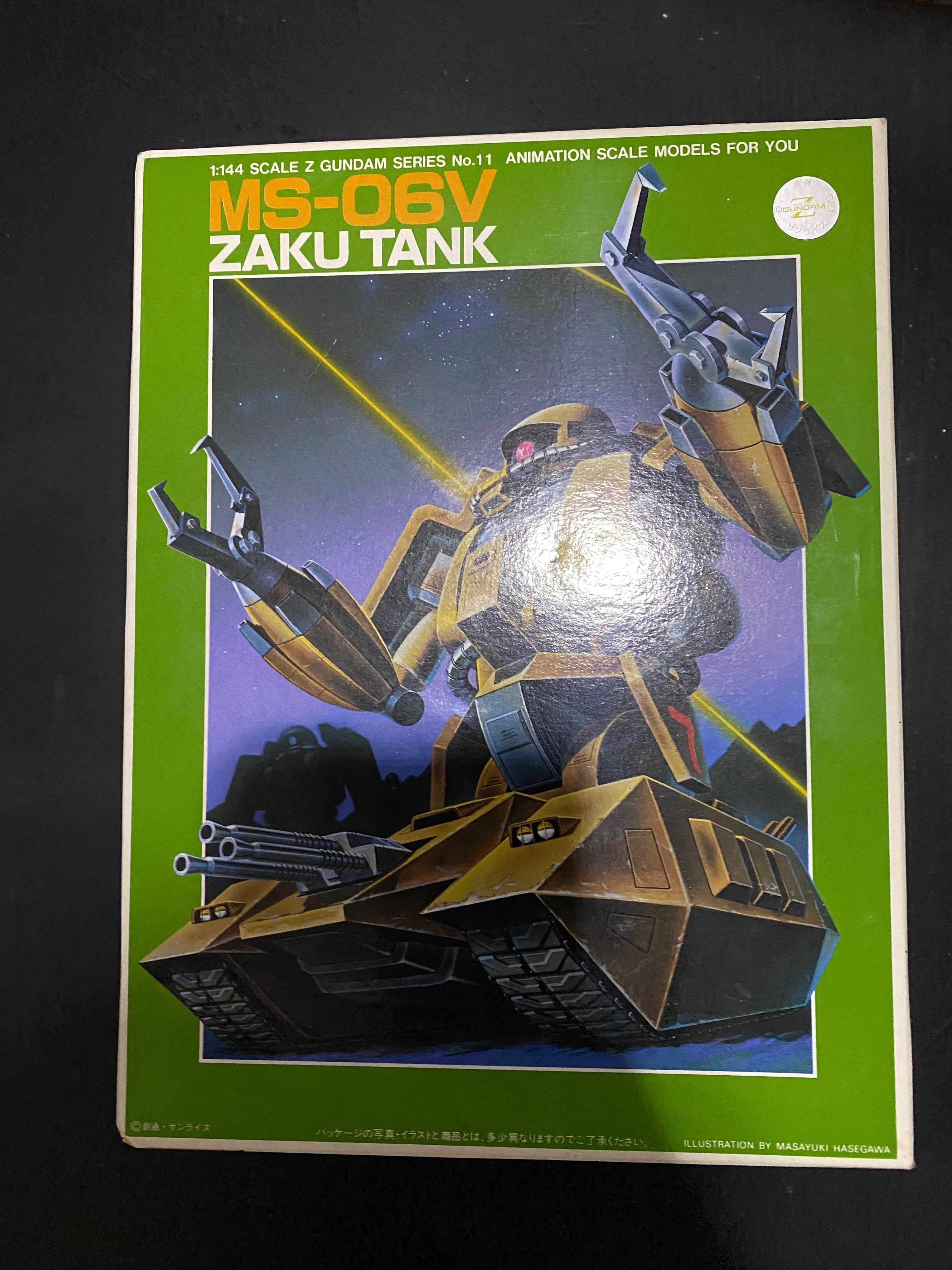 Z Gundam 1/144 Zaku Tank, Hobbies & Toys, Toys & Games on Carousell