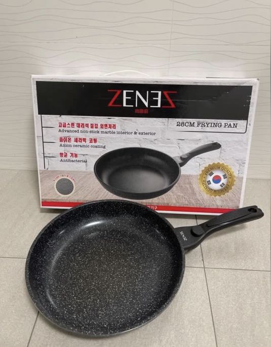 Zenez 28CM frying pan, TV & Home Appliances, Kitchen Appliances ...