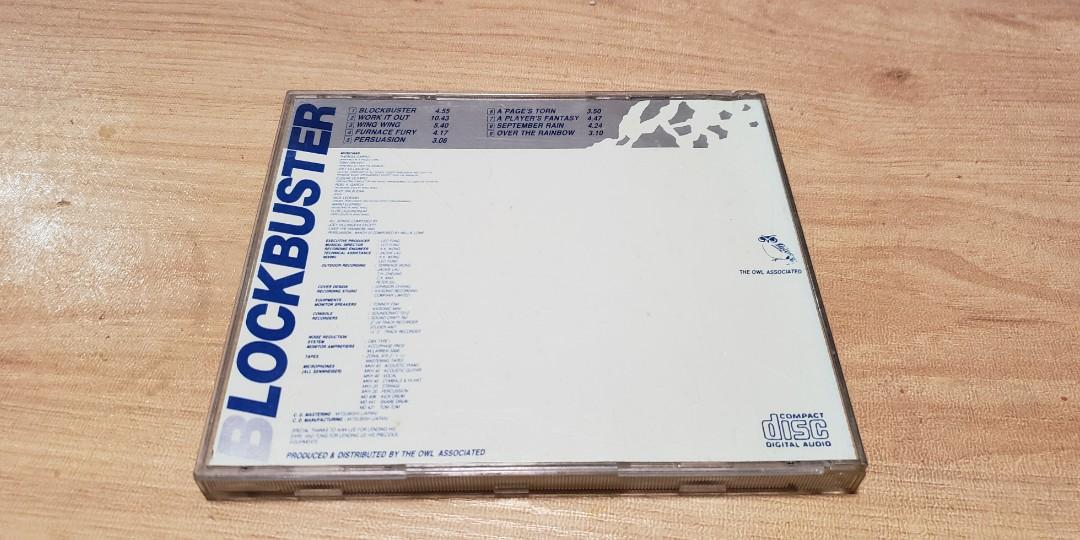 日本版 BLOCKBUSTER CD碟 1A1 MT 89年MADE IN JAPAN 舊正版碟, 興趣及遊戲, 音樂、樂器 & 配件, 音樂 ...