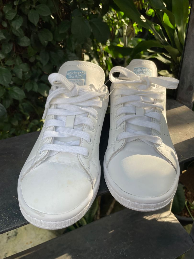 Adidas Stan Smith Light Blue, Women's Fashion, Footwear, Sneakers on ...