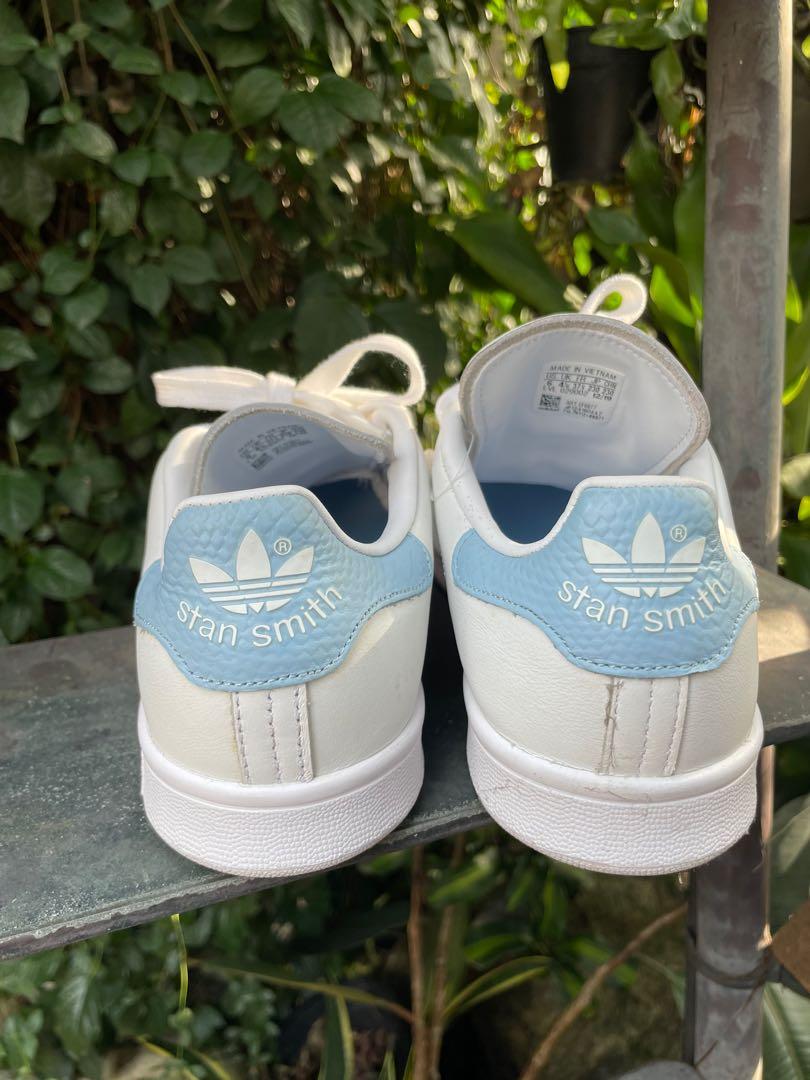 Adidas Stan Smith Light Blue, Women's Fashion, Footwear, Sneakers on ...