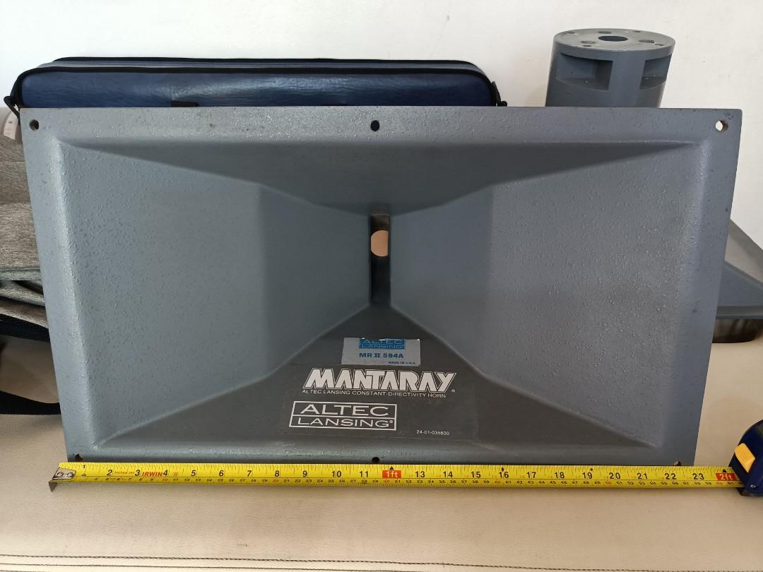 Altec Lansing Mantaray horns (orig), Audio, Soundbars, Speakers ...