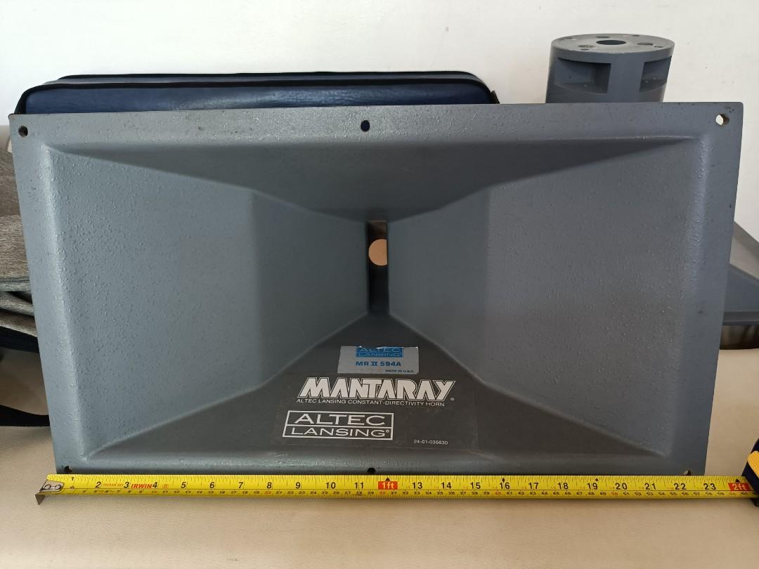 Altec Lansing Mantaray horns (orig), Audio, Soundbars, Speakers ...