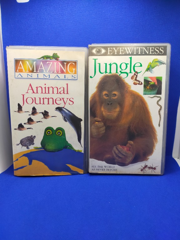Amazing animals and journeys eyewitness jungle vhs tapes, Free Items on ...