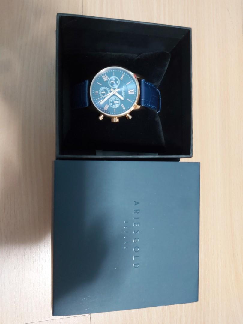 Aries Gold Men's Quartz Watch G103 RG-BU, Men's Fashion, Watches ...